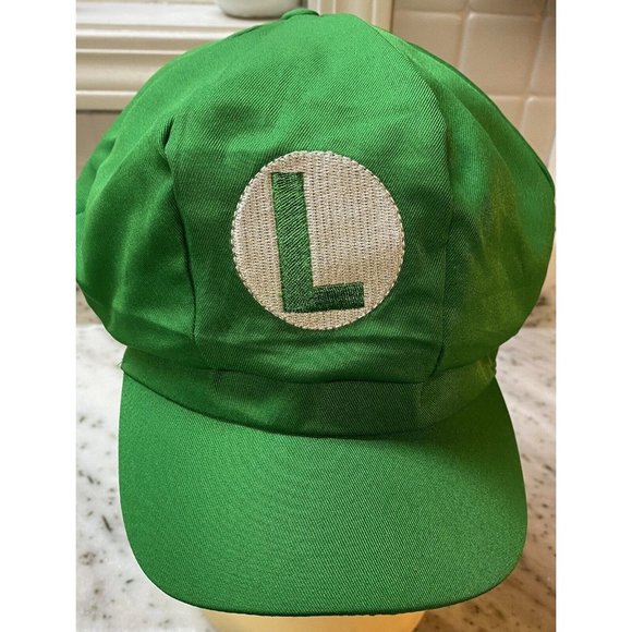Nintendo | Accessories | Super Mario Bros Luigi News Baker Cap Hat ...